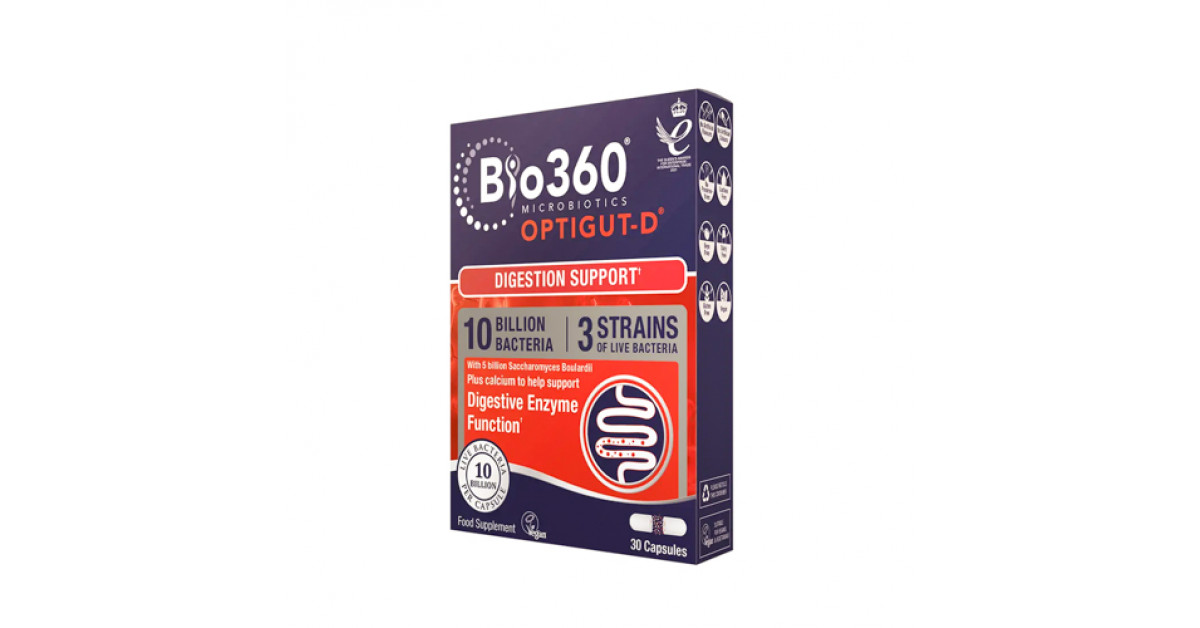 Bio 360 Optigut-D 10 Billion 30 Capsule