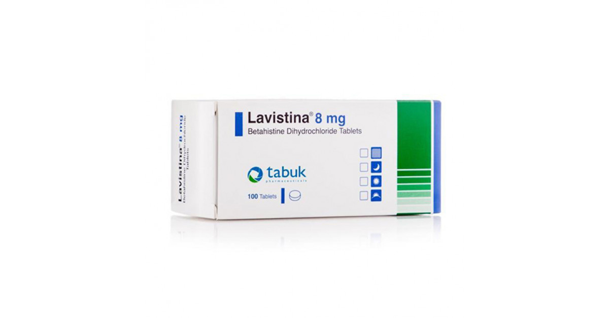 Lavistina 8mg 100 Tablets