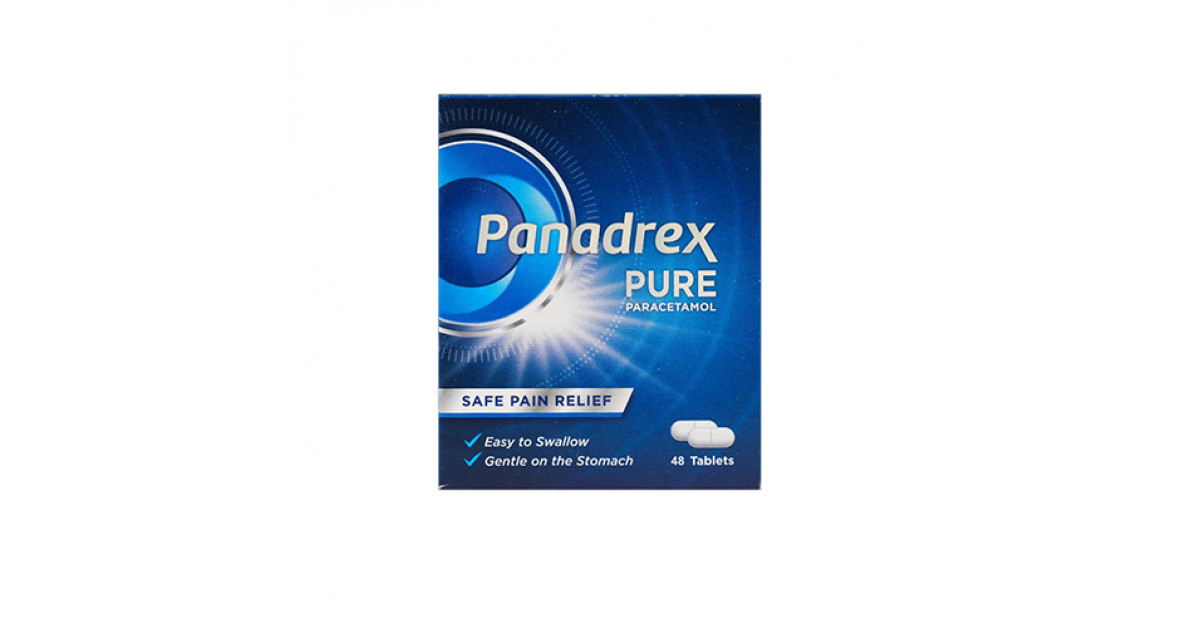 Panadrex Pure 500mg 48 Tablets