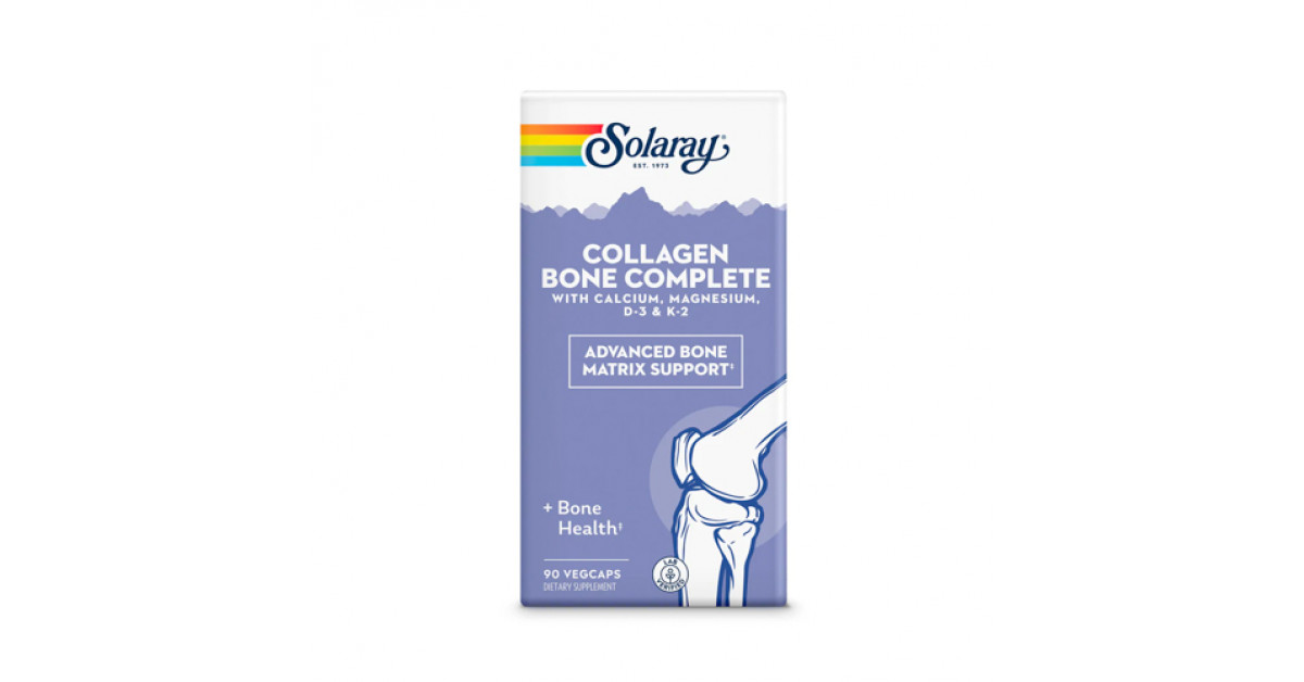 Buy Solaray Collagen Bone Complete 90 Veg Capsules Online